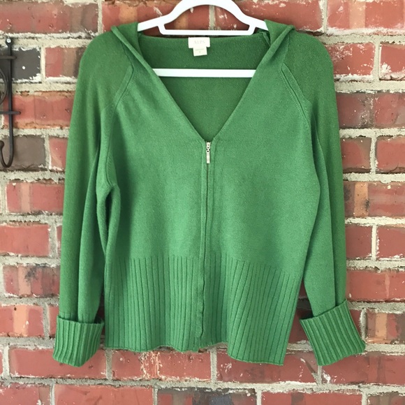 ALPS | Sweaters | Alps Green Cardigansweate Size M | Poshmark